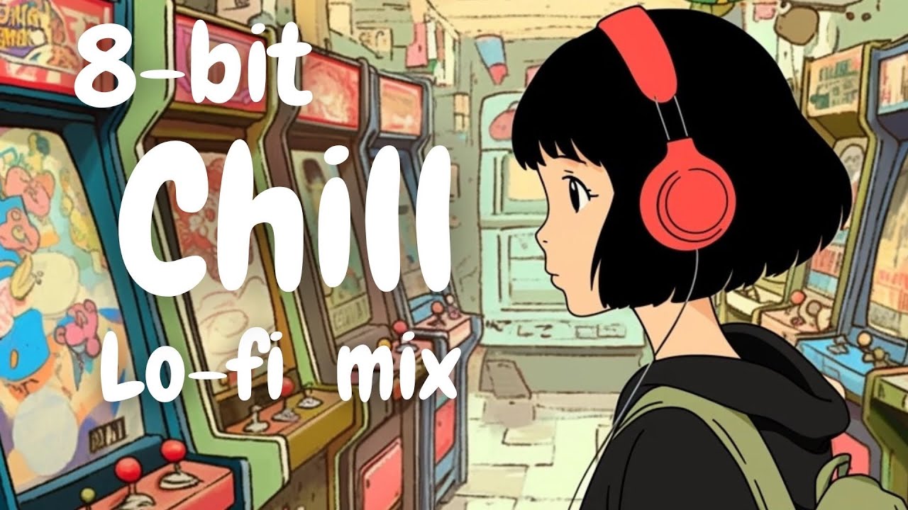 1Hour 8-bit lofi mix 👾 Focus & Study - YouTube