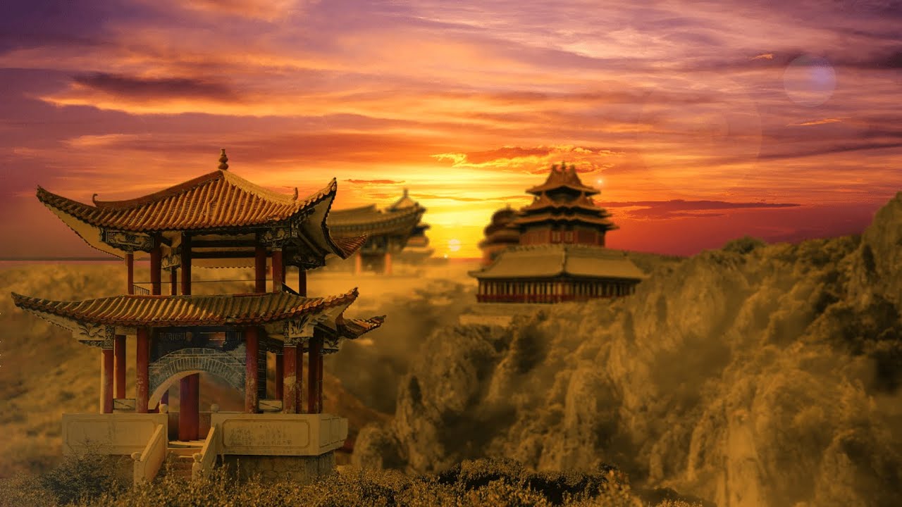Chinese Tample BACKGROUND Motion Video Realistic HD - YouTube