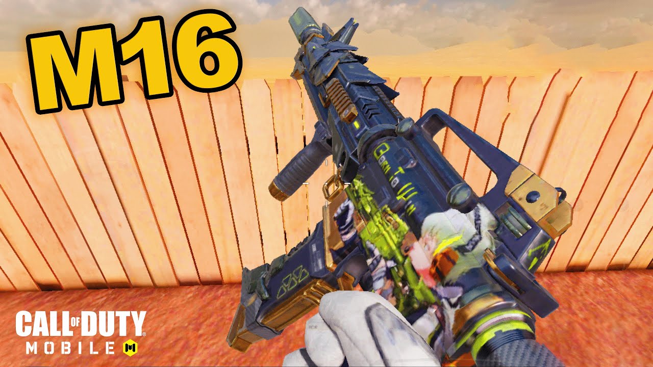 MOST Underrated Gun (M16) With Epic Skin | COD MOBILE - YouTube