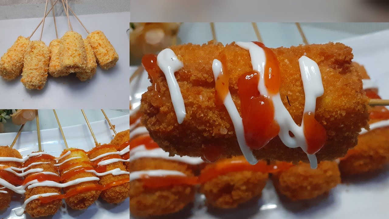 BUAT CAMILAN SIMPLE NO RIBET | SOSIS GULUNG - YouTube