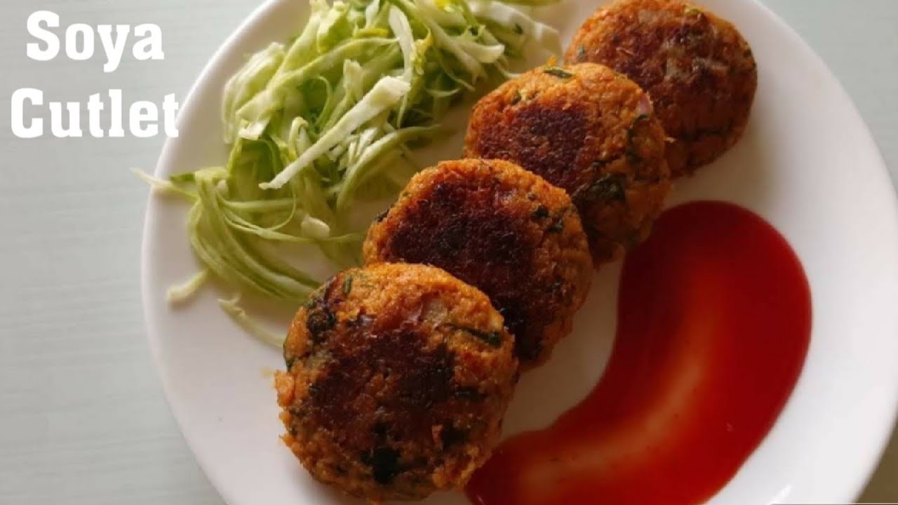 Soyabean Ke Kabab | Soya Chunks Cutlet | Healthy Soya Kabab | Soya ...