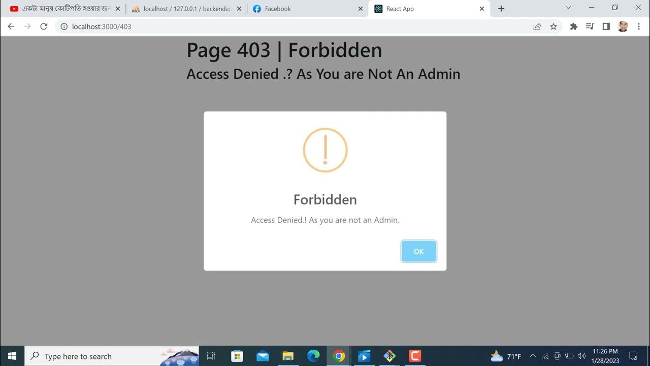 Laravel React Js Multi Authentication - YouTube