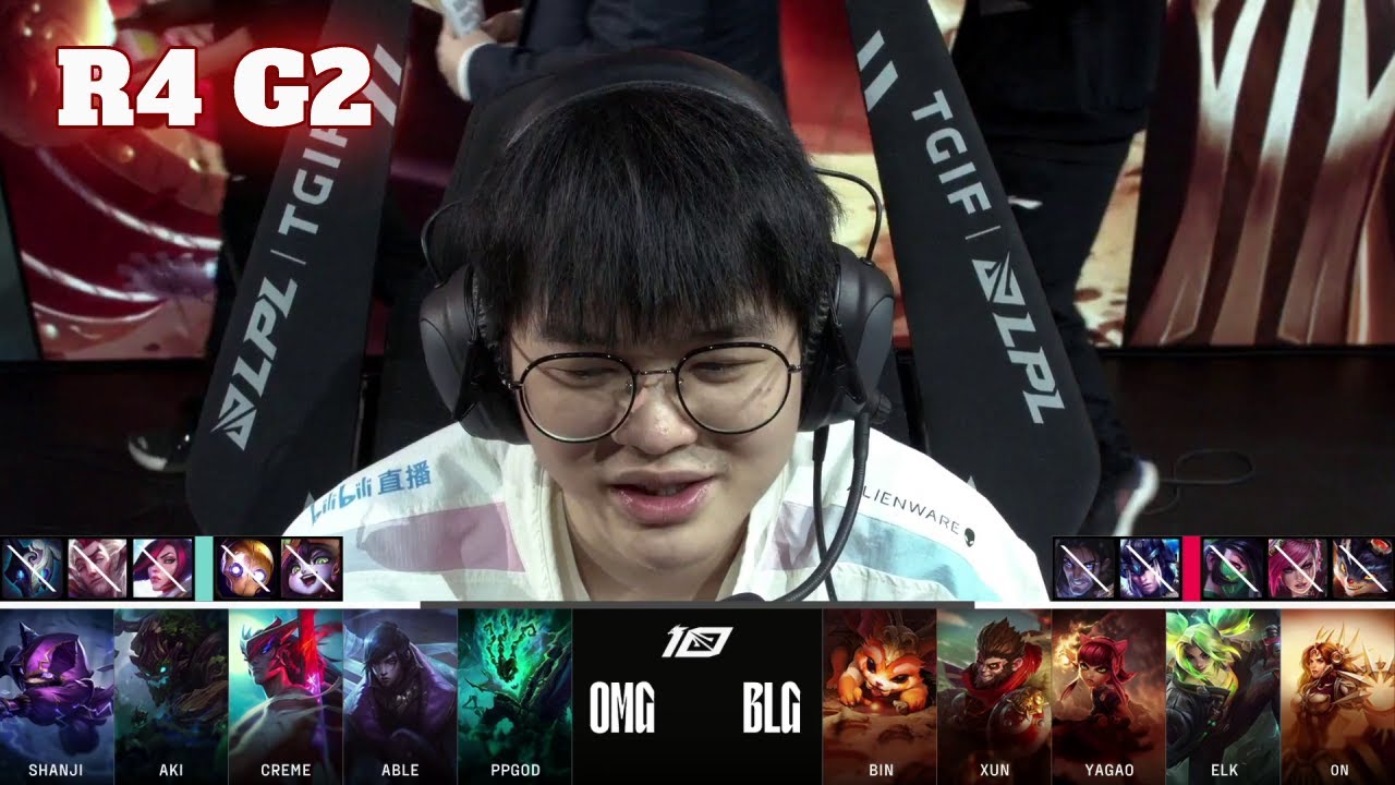 BLG vs OMG - Game 2 | Round 4 LPL Spring 2023 Playoffs | Bilibili ...