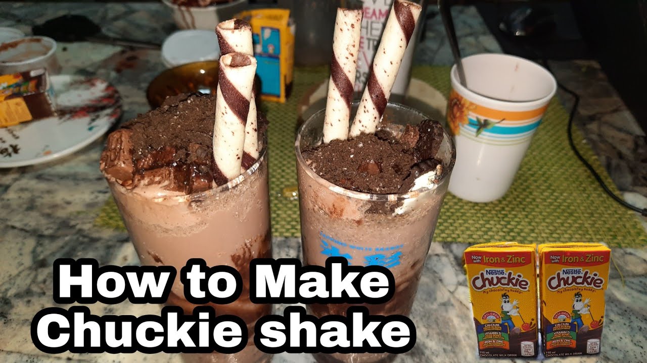 How to make Chuckie shake | Chuckie Shake Recipe - YouTube