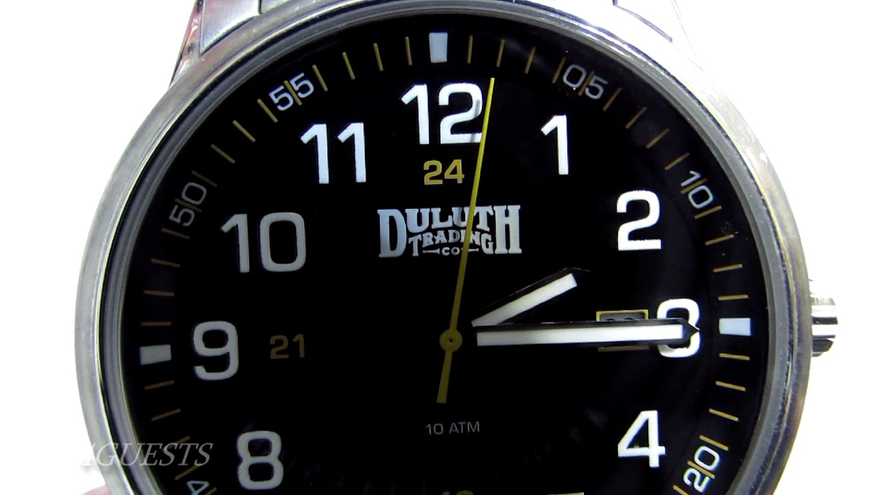 Duluth Trading Co Wrist Watch - YouTube