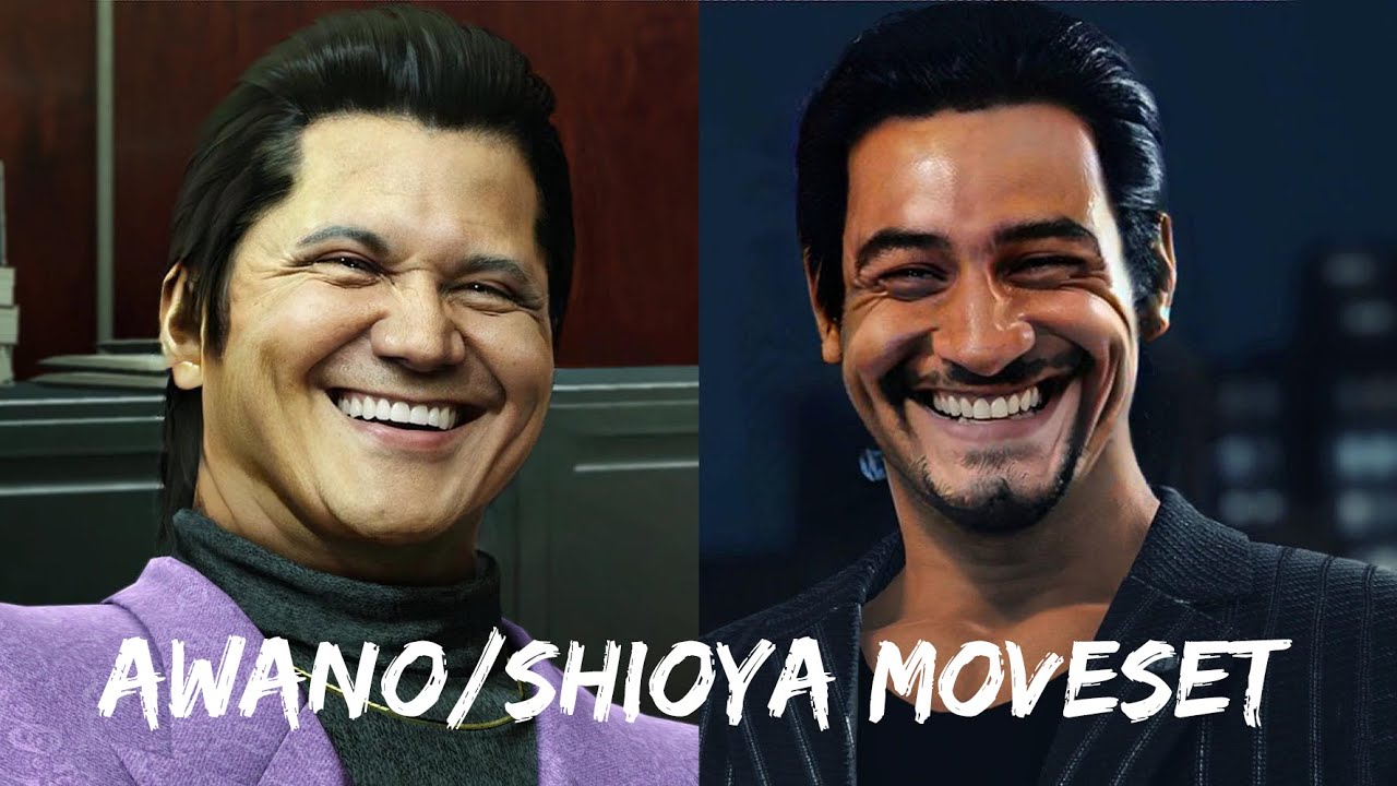 Yakuza 6 - Awano/Shioya Moveset Showcase - YouTube