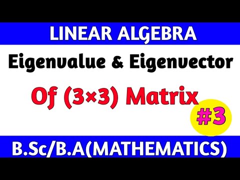 Eigenvalue And Eigenvector Of A Matrix | Eigenvalue And Eigenvector Examples|@SACHINMATHCLASSES ...