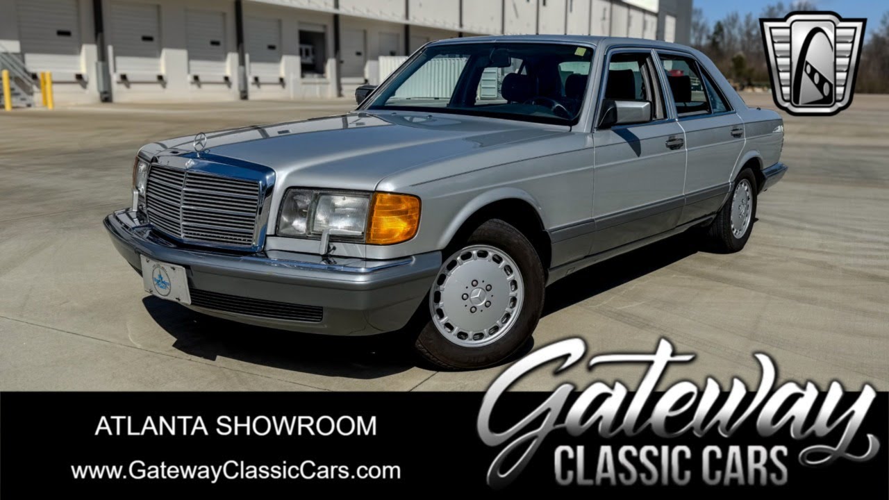 1990 Mercedes-Benz 300SE - Gateway Classic Cars - #2981-ATL - YouTube