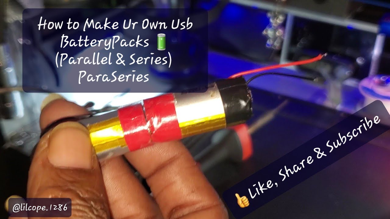 How to make Ur Own #Usb #Battery Pack🔋 #diy #creative - YouTube