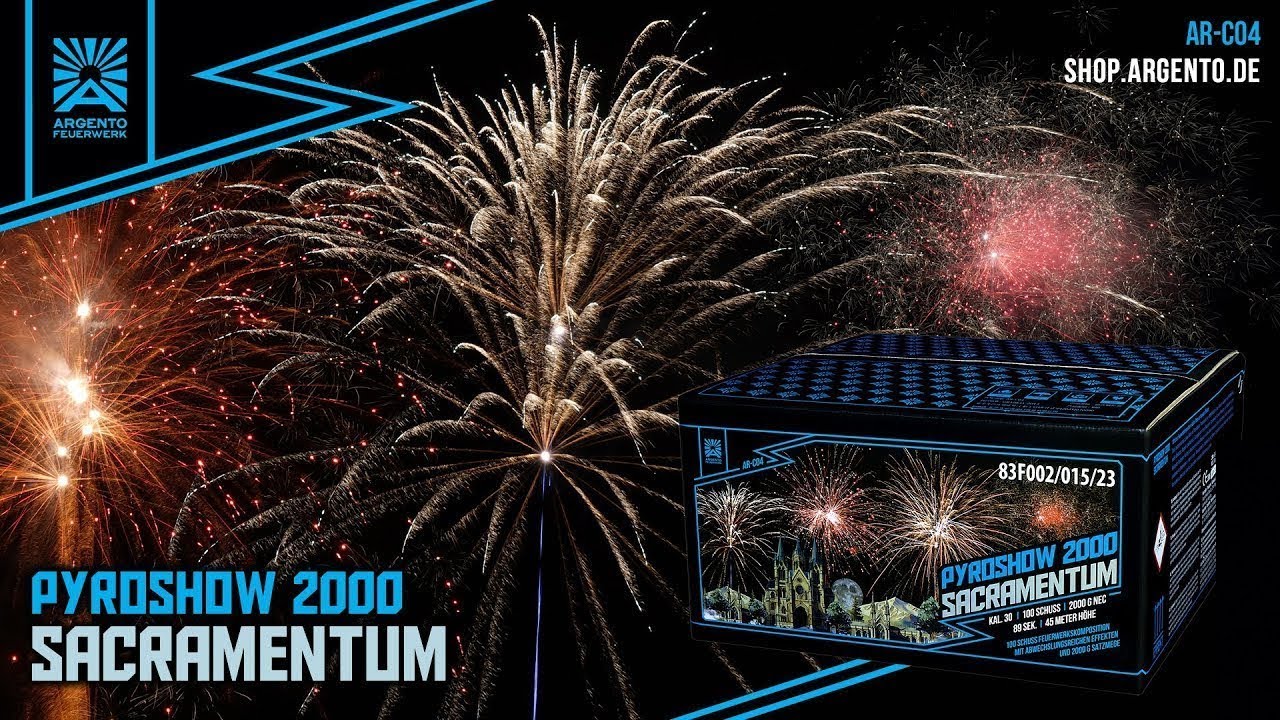 Pyroshow 2000 Sacramentum (Batch 2025) - Argento/Funke - YouTube