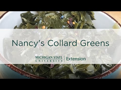 Nancy's Collard Greens - YouTube