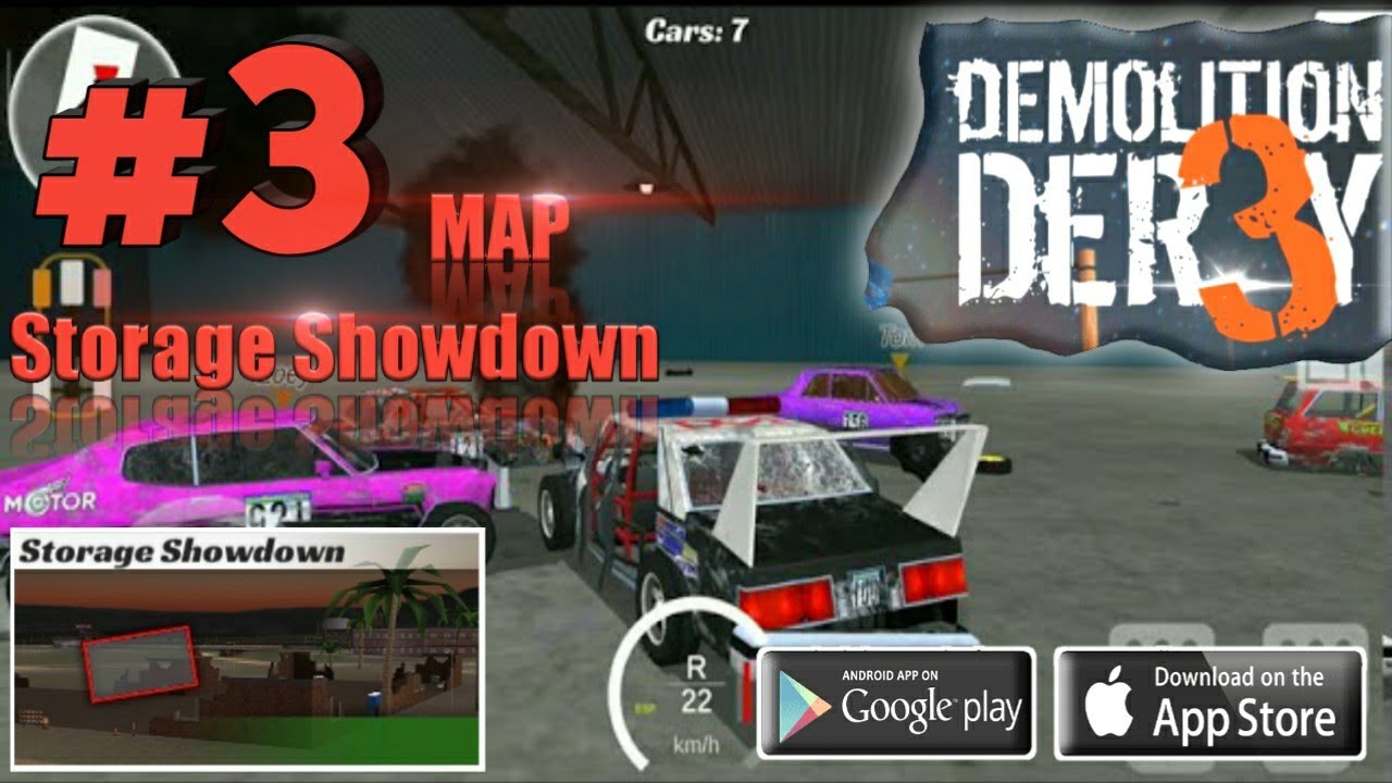 Map Storage Showdown‼️Game Demolition Derby 3 Game Balap 3d 2020 ...