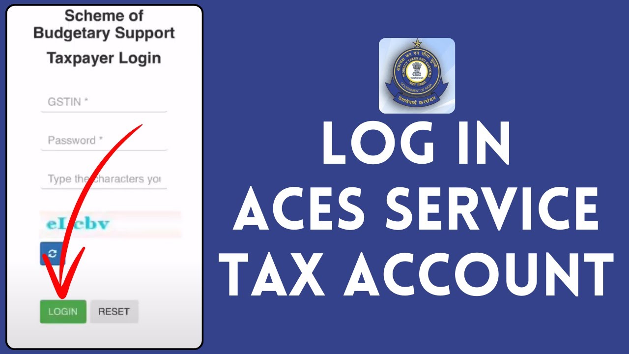 How to Login to Aces Service Tax Account 2024 | Sign In to Aces Service ...