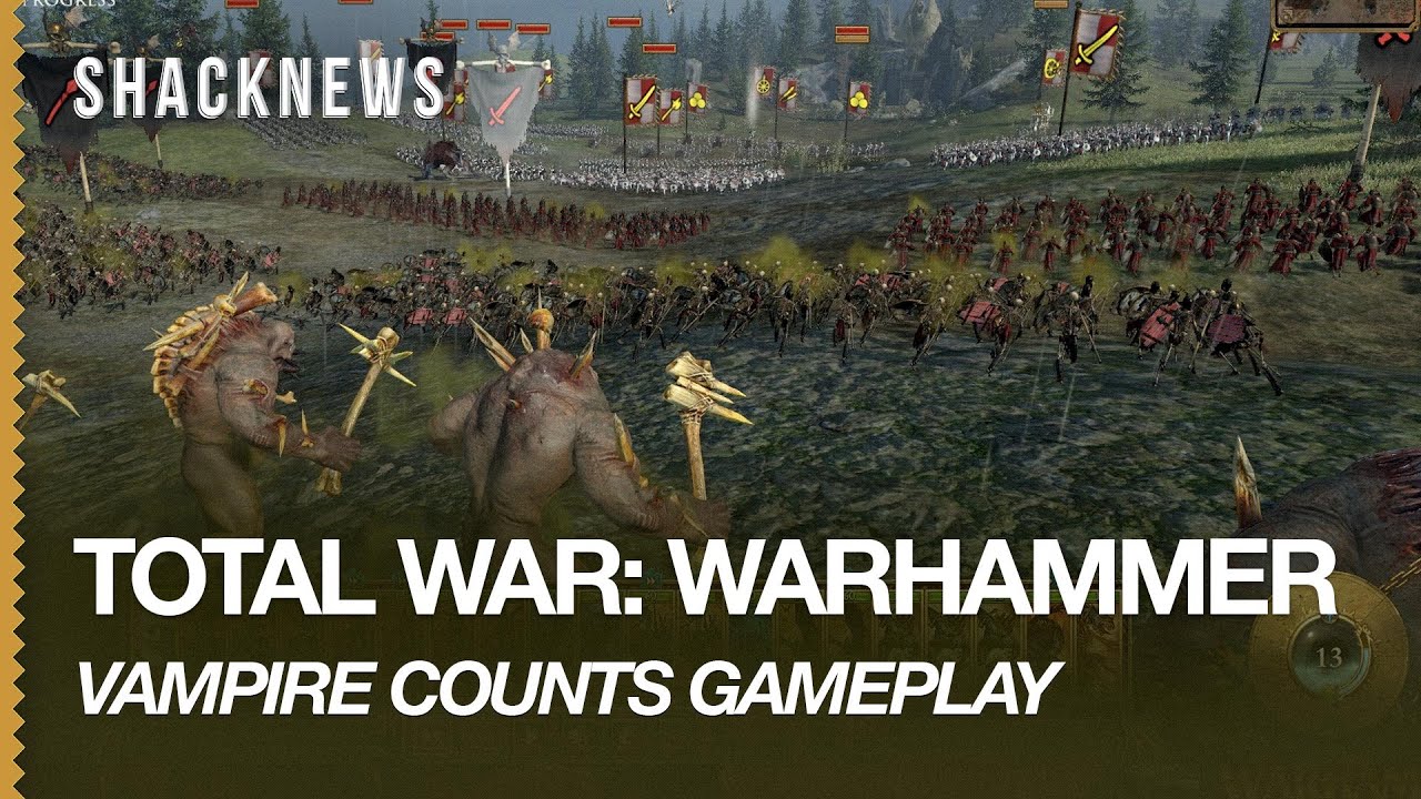 Total War: WARHAMMER Vampire Counts Gameplay - YouTube