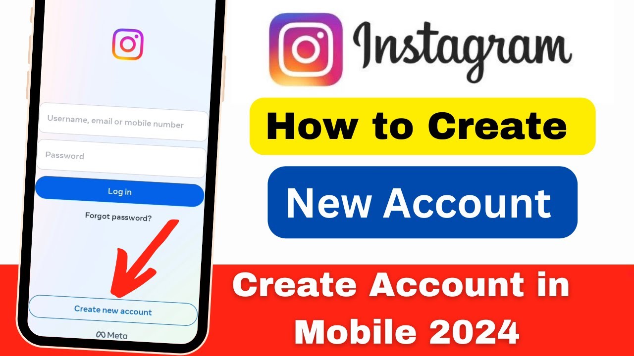 How to Create Instagram Account 2024 |Instagram Id Kaisa bnaye ...