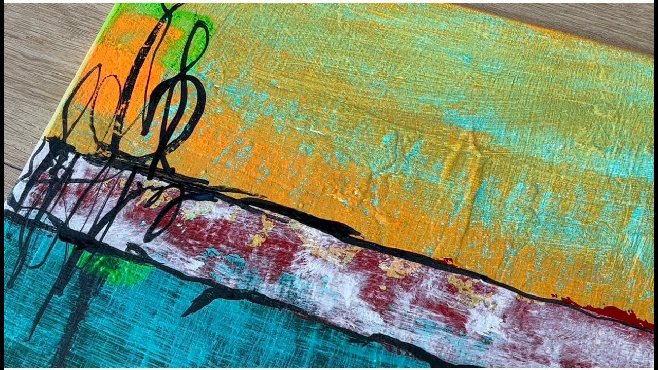 Explore the World of Industrial Abstract Art. Colourful Existing Art ...