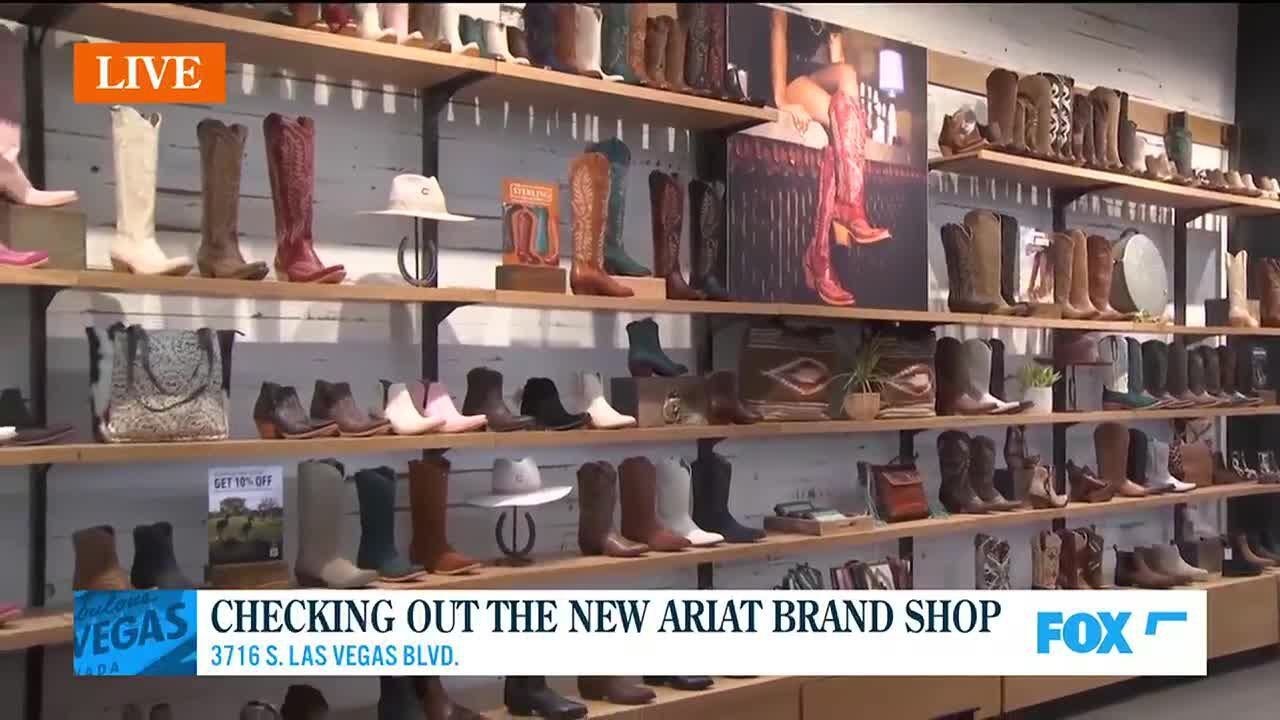 Checking out the new Ariat brand shop - YouTube