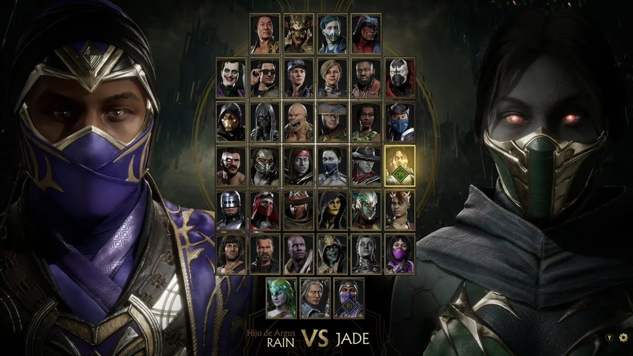 Rain Vs Jade Mortal kombat 11 - YouTube