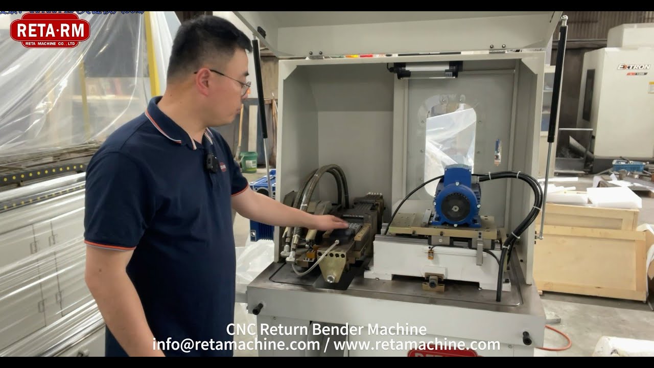 Tube Return Bender Machine - YouTube