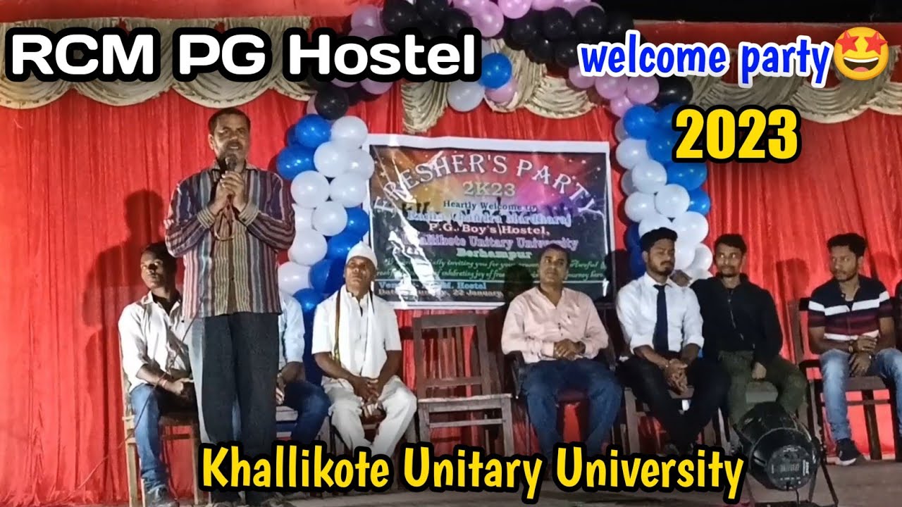 RCM Hostel welcome ରେ ଷଣ୍ଢ ମାନଙ୍କ ରୋଳା🤩//Part-1//Saurav Nanda # ...