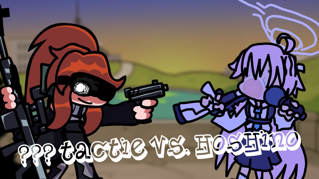 FNF New Management 【 Ft. Pibby Tactie & Hoshino [Blue Archive] 】 - YouTube