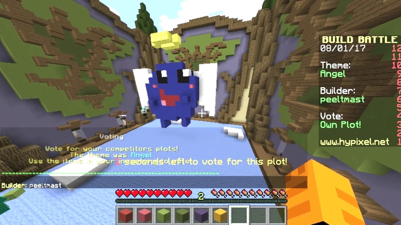 Minecraft Build Battle - Loquendo ( Ángel ) - YouTube