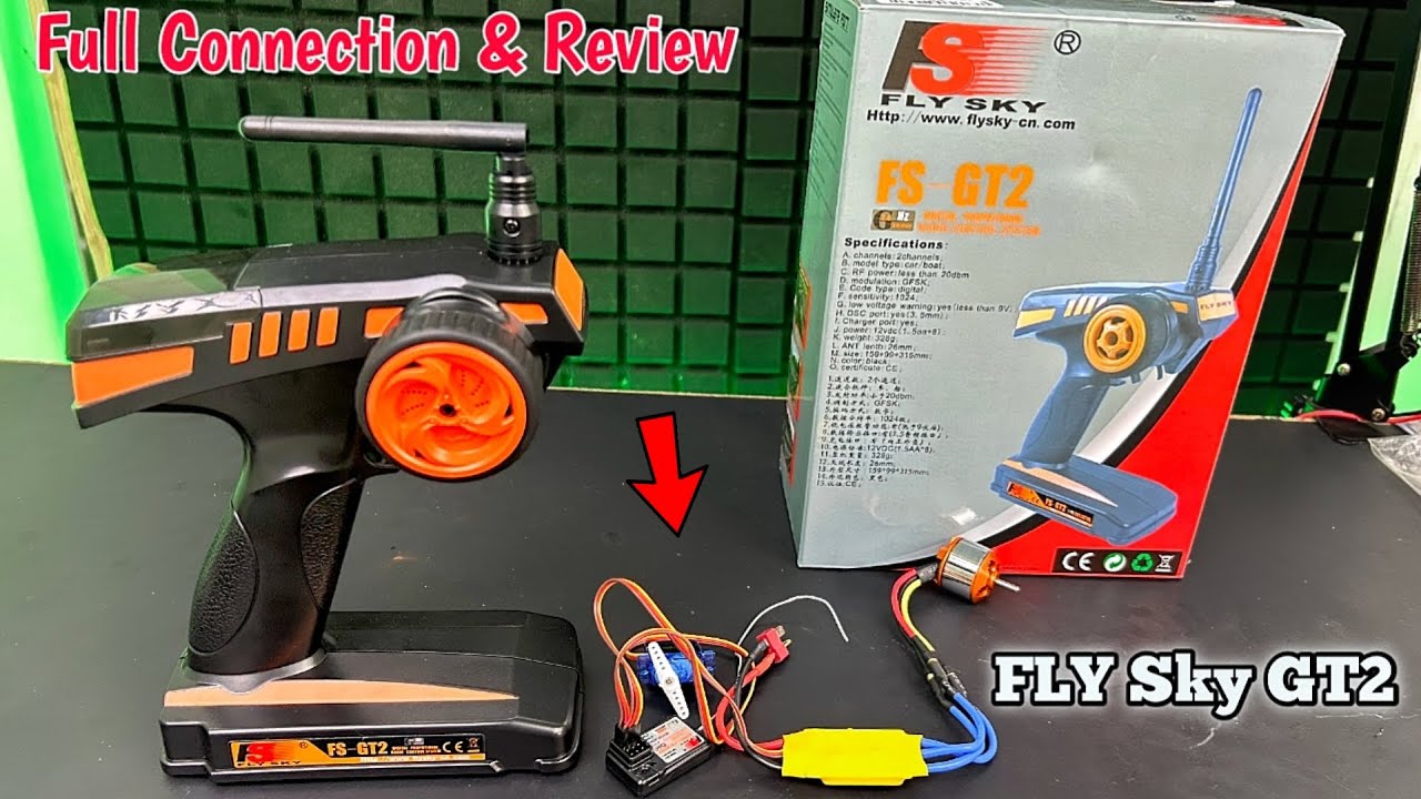Fly Sky GT2 Review: Connection Setup & Performance Test! - YouTube