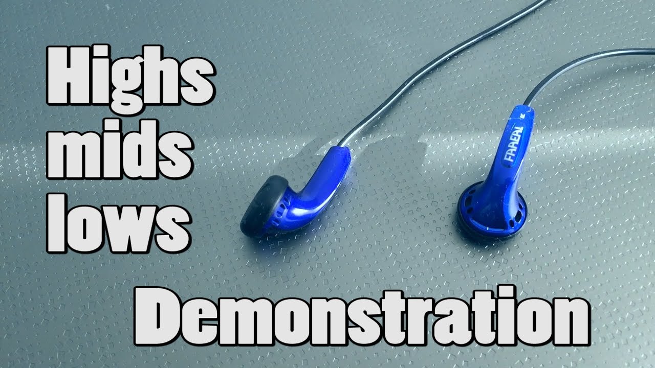 Highs Lows & Mids Demonstration - YouTube