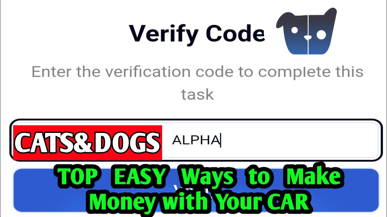 TOP EASY Ways to Make Money with Your CAR | Cats&Dogs Youtube Video ...
