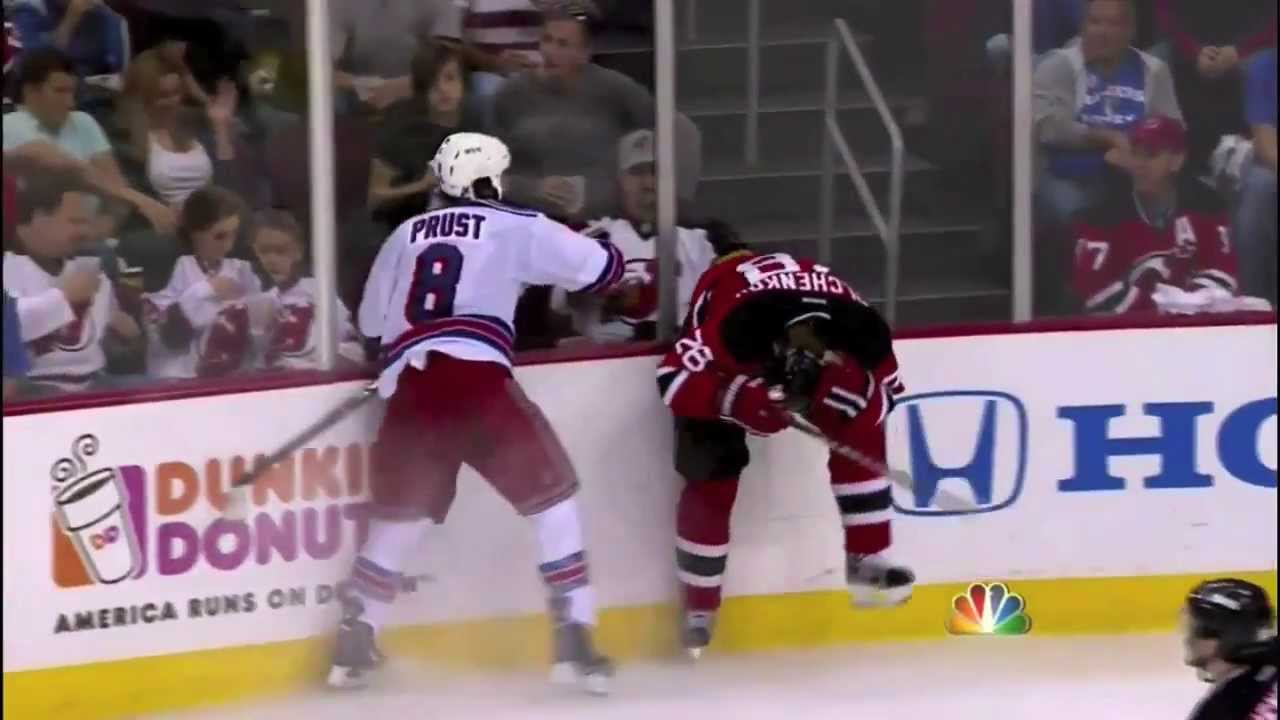 Brandon Prust | Fights, hits, goals - YouTube