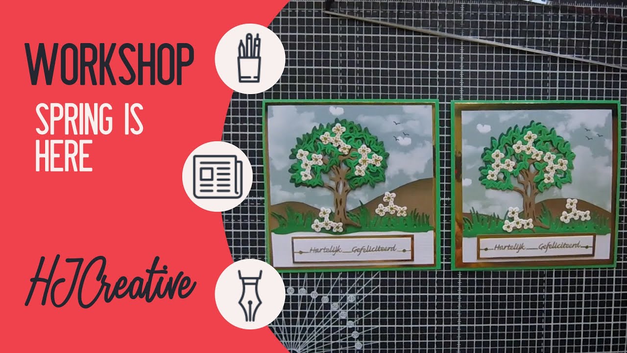 Workshop: Amy Design - Spring is Here #1 - YouTube