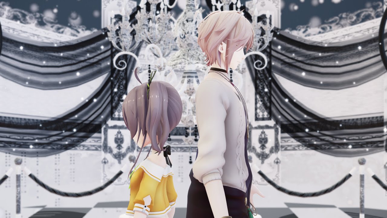 【MMD】『白日』【夏色まつり&律可】夏色まつり Natsuiro Matsuri 律可 Rikka【Hololive/HoloStar ...