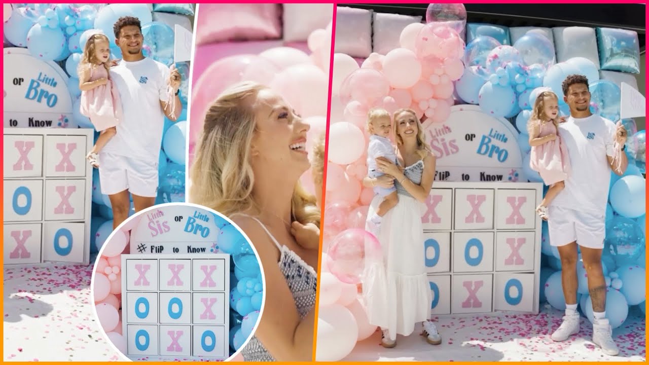 Patrick and Brittany Mahomes reveal the gender of baby number 3 with a ...