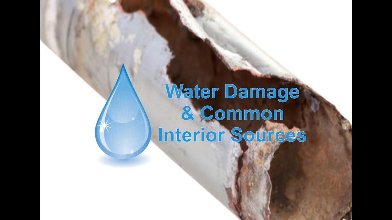 Water Damage - Common Interior Sources - YouTube