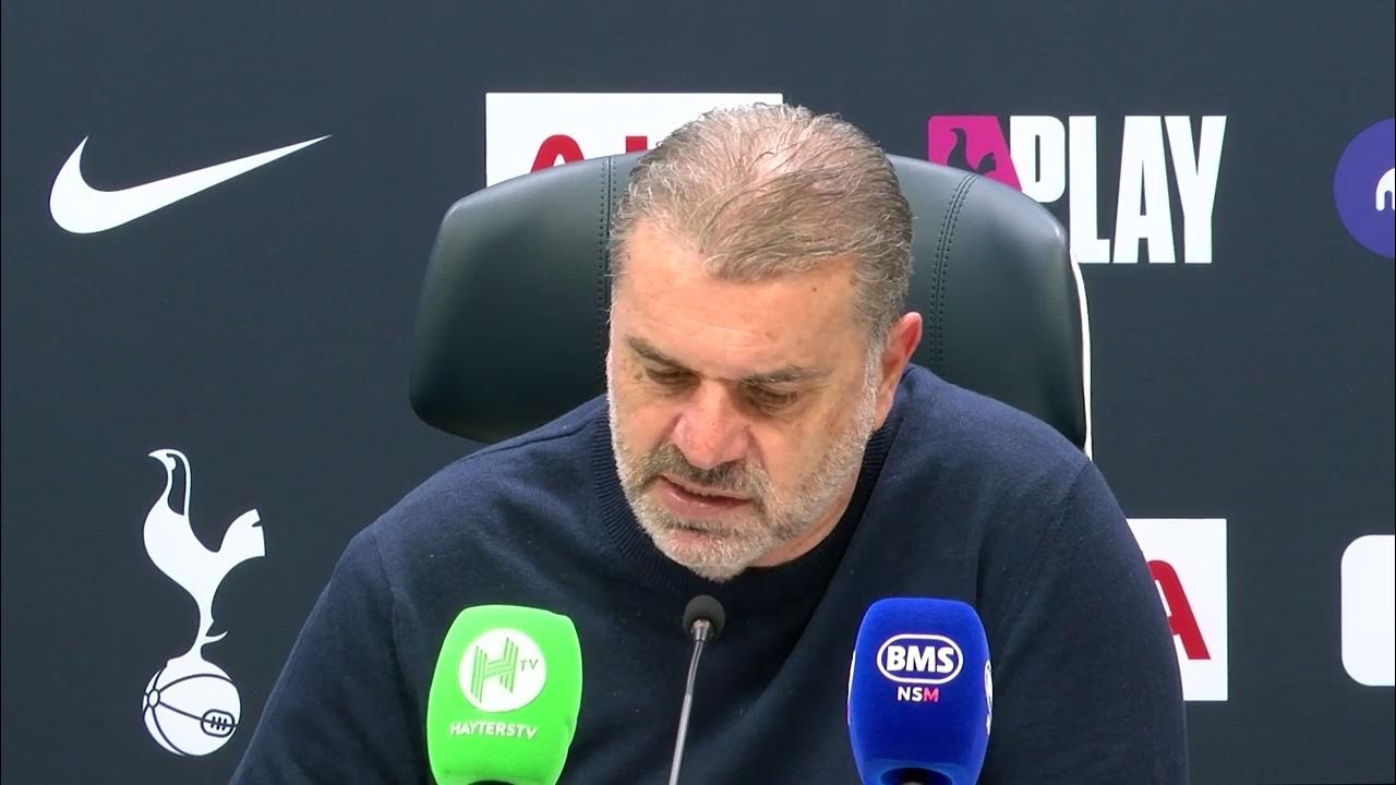 Postecoglou delighted with 3 points but Spurs are not happy where they are - YouTube