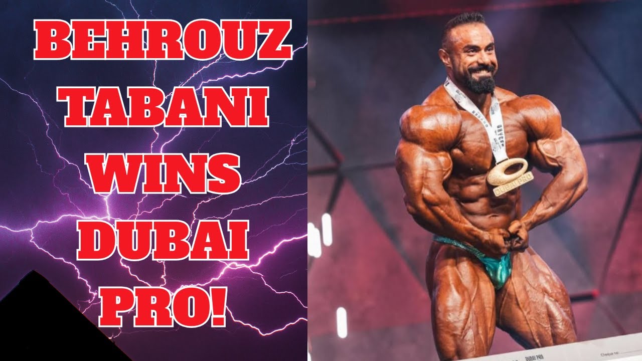 Behrooz Tabani wins Dubai Pro! - YouTube