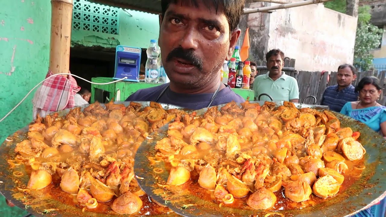 Devi Lal Murga Litti | One Chicken & 2 Litti 80 Rs/ Plate | Patna ...
