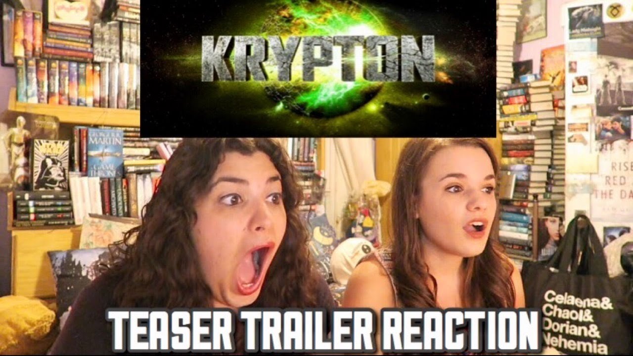 KRYPTON TEASER TRAILER REACTION - YouTube