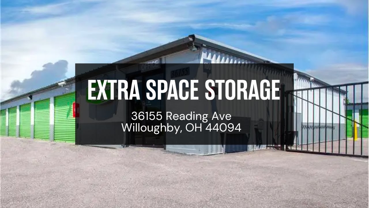 Storage Units in Willoughby, Reading Ave | Extra Space Storage - YouTube