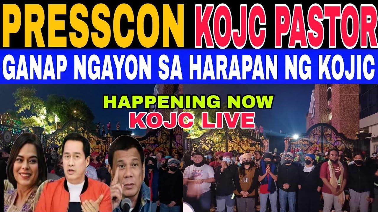 LIVE at KOJC PRESSCON PASTOR HAPPENING NOW - YouTube