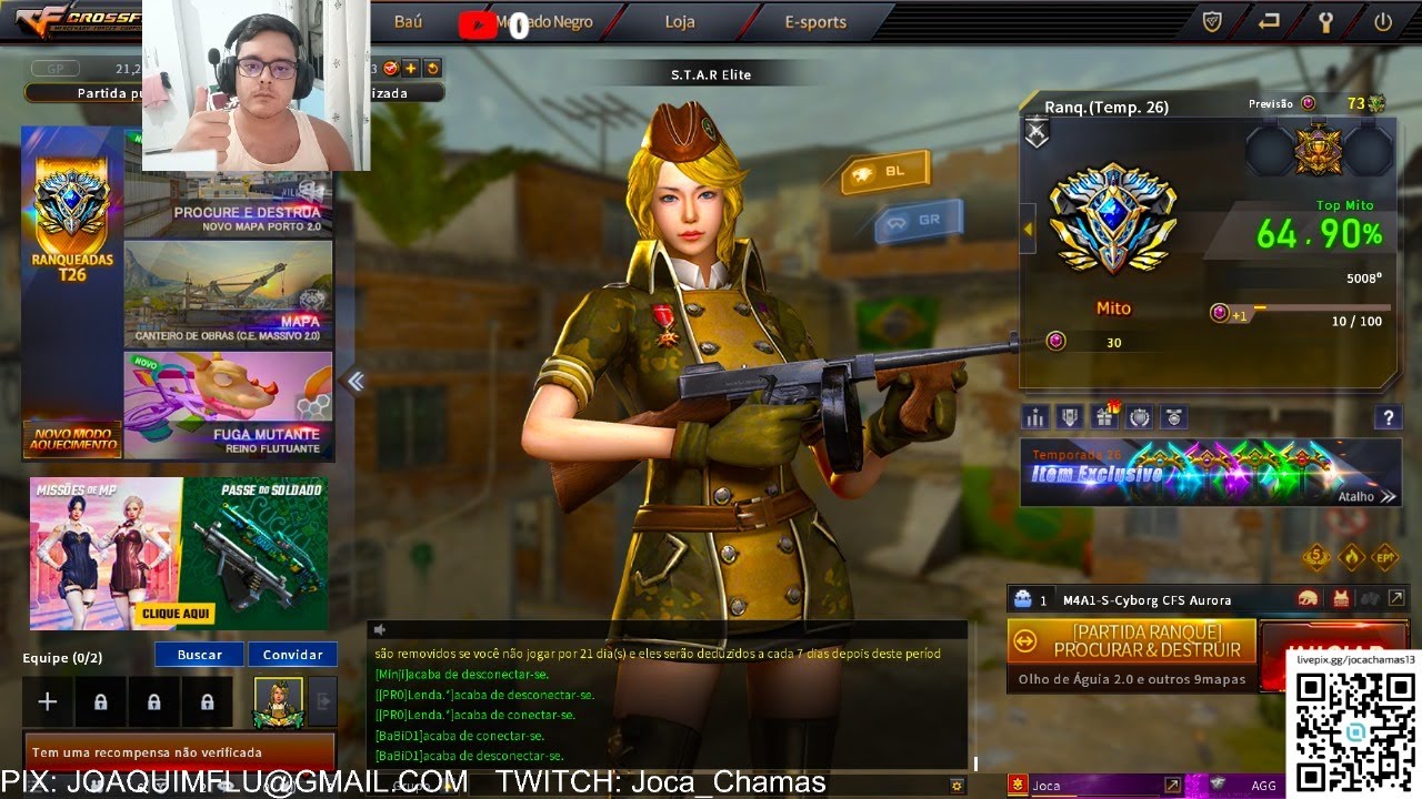 CROSSFIRE - RANK IMORTAL. É, acho que voltei a jogar - YouTube