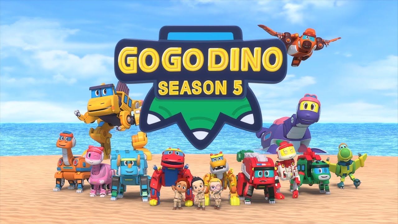[Terbaru] GOGODINO Musim 5 Trailer - Go Go Dino Explorers | Lagu Anak | Dinosaurus Kartun ...