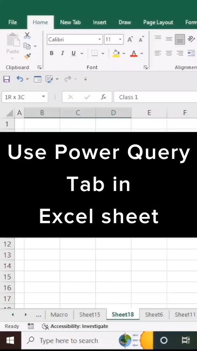 Use Power Query Tab Instead Using Copy Paste In Excel Sheet 💯.#excel #exceltutorial #exceltips ...