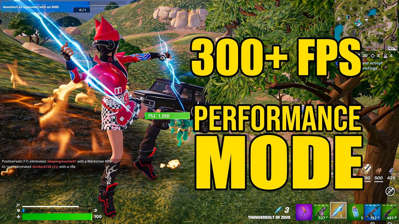 Fortnite RTX 4060 Performance Mode - 300+ FPS - YouTube