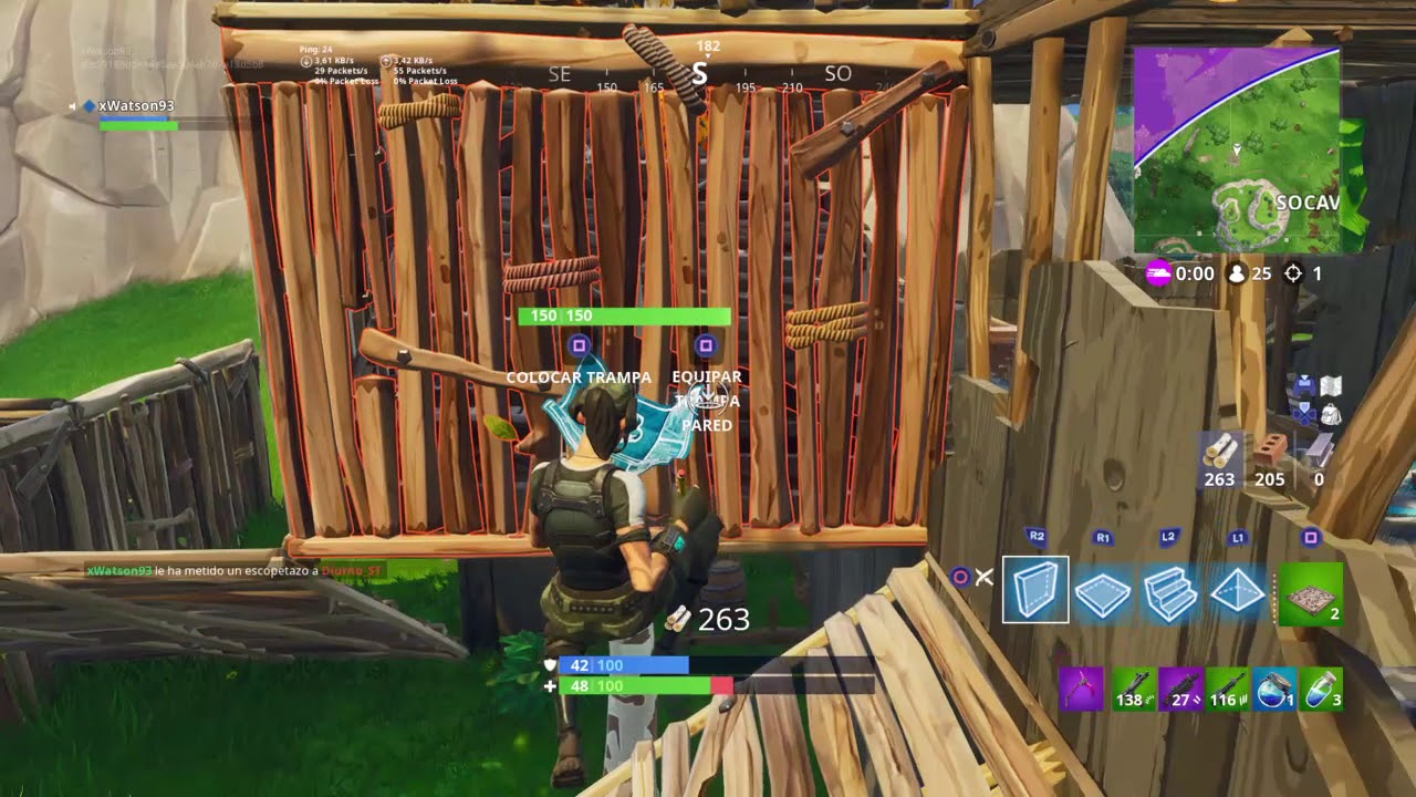 Fortnite a trampa - YouTube
