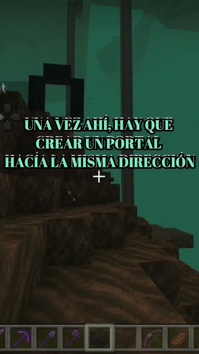 Enlace de Portales Fácil- Minecraft Bedrock 1.21 #minecraft #granjadeoro #netherportal # ...