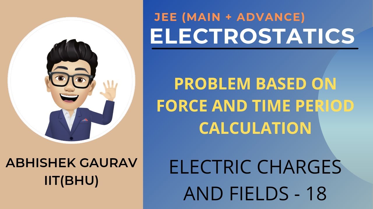 Class 12th Physics | Electrostatics| Force and Time Period Calculation ...