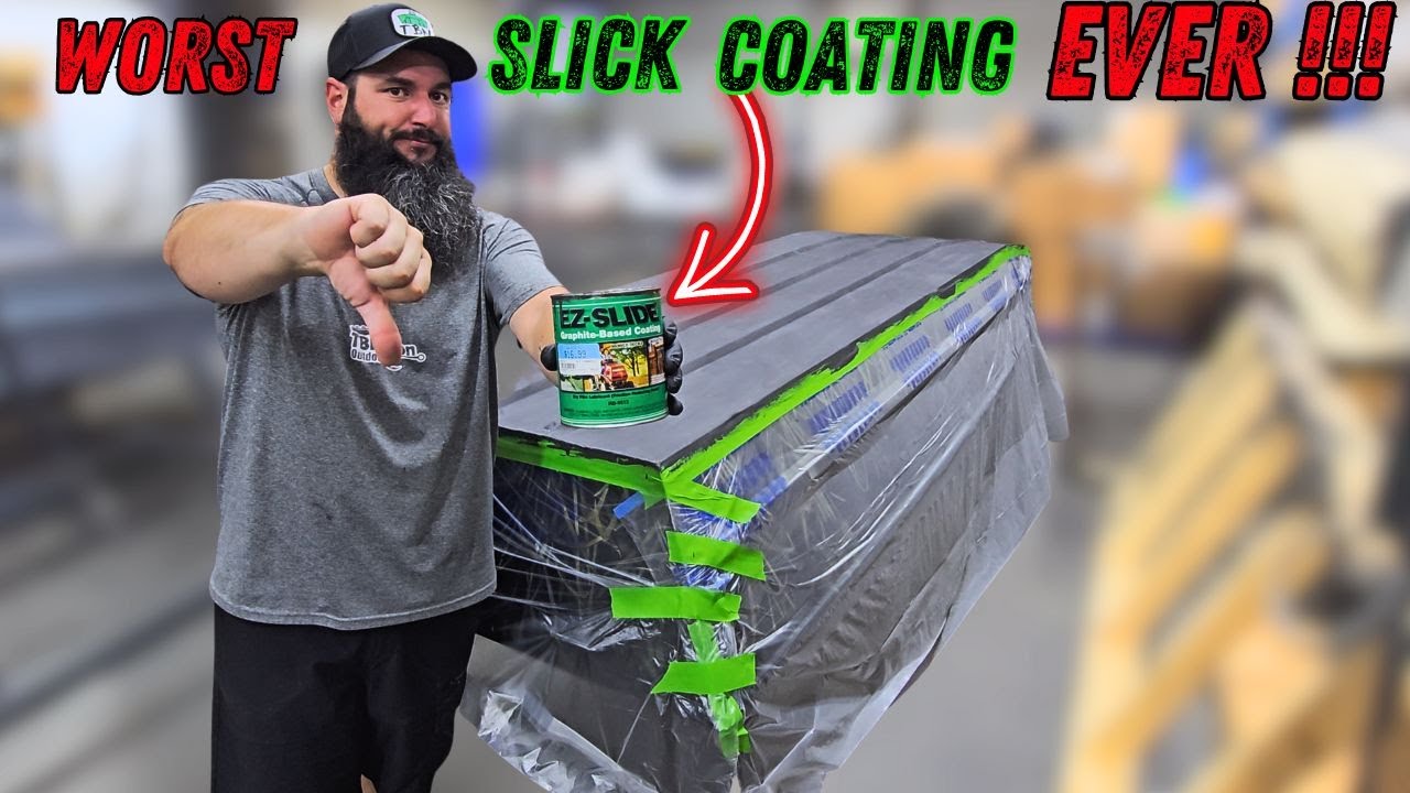 Never Put This on Your Boat - EZ Slide Graphite Paint - YouTube