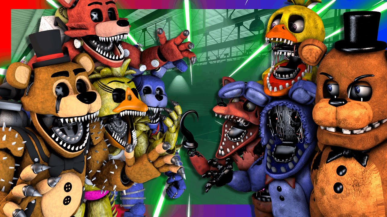 [SFM FNaF] Slasher vs Withered - YouTube