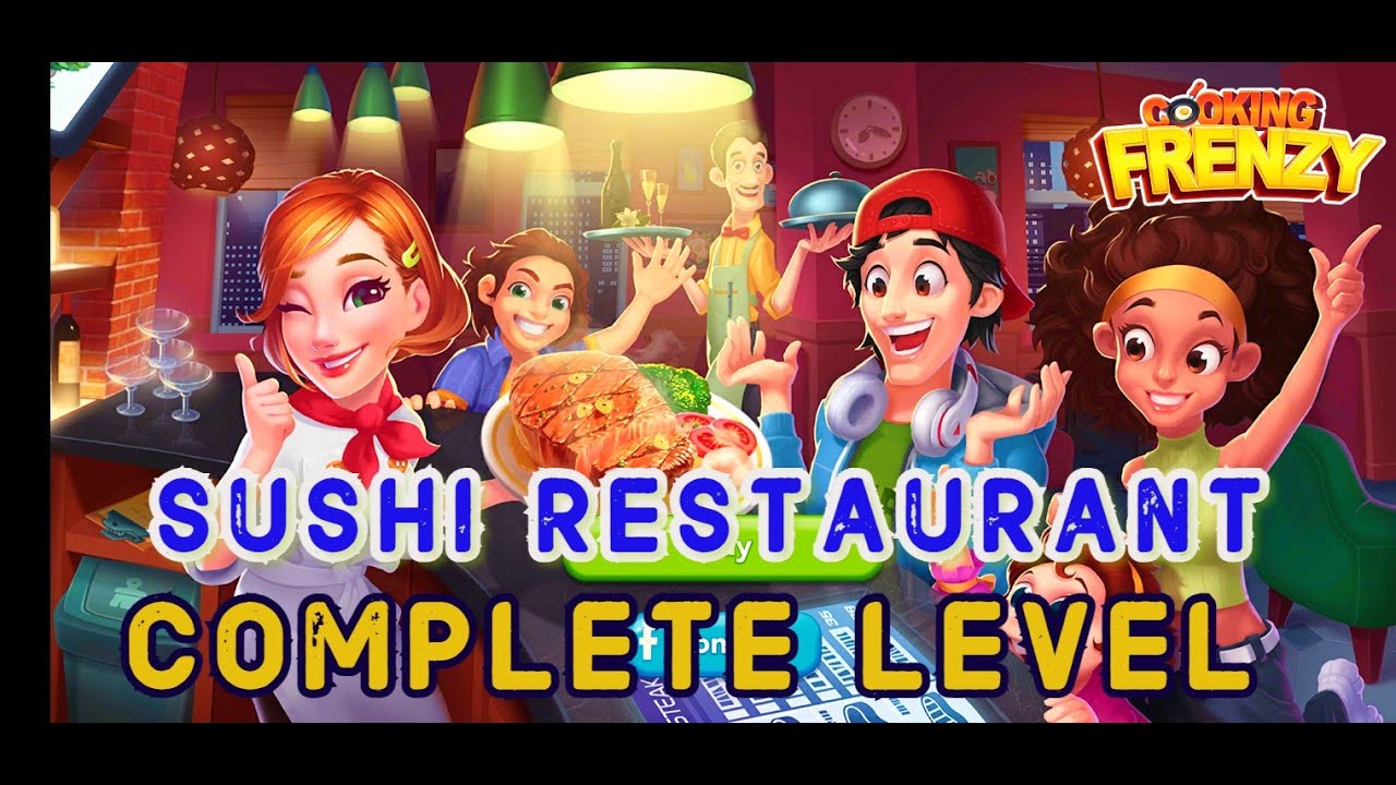 SHUSHI RESTAURANT | FRENZY COOKING | MOBILE GAMEPLAY | HD - YouTube